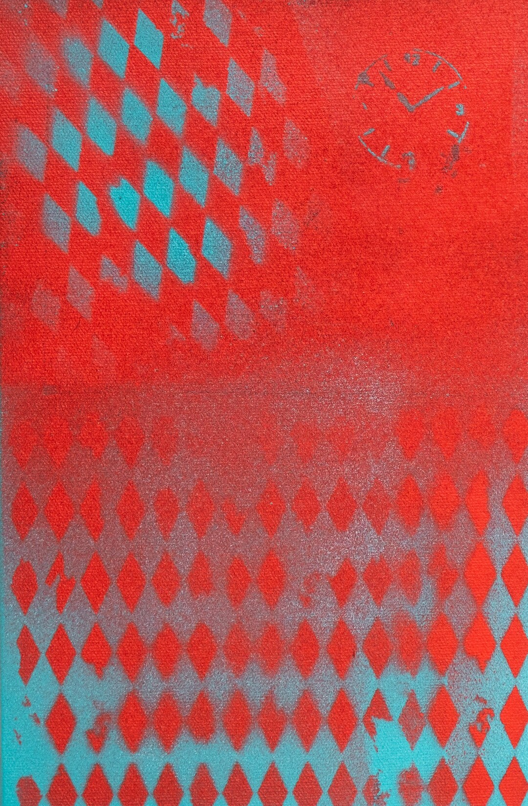 Small Spray Paint Canvas 11 X 7 - Etsy