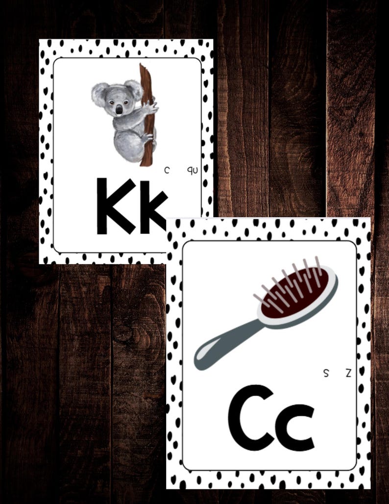 Spanish Alphabet Posters- Estrellita Inspired - Spotted - Etsy