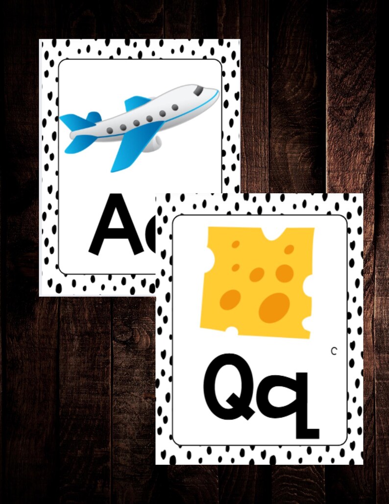 Spanish Alphabet Posters- Estrellita Inspired - Spotted - Etsy