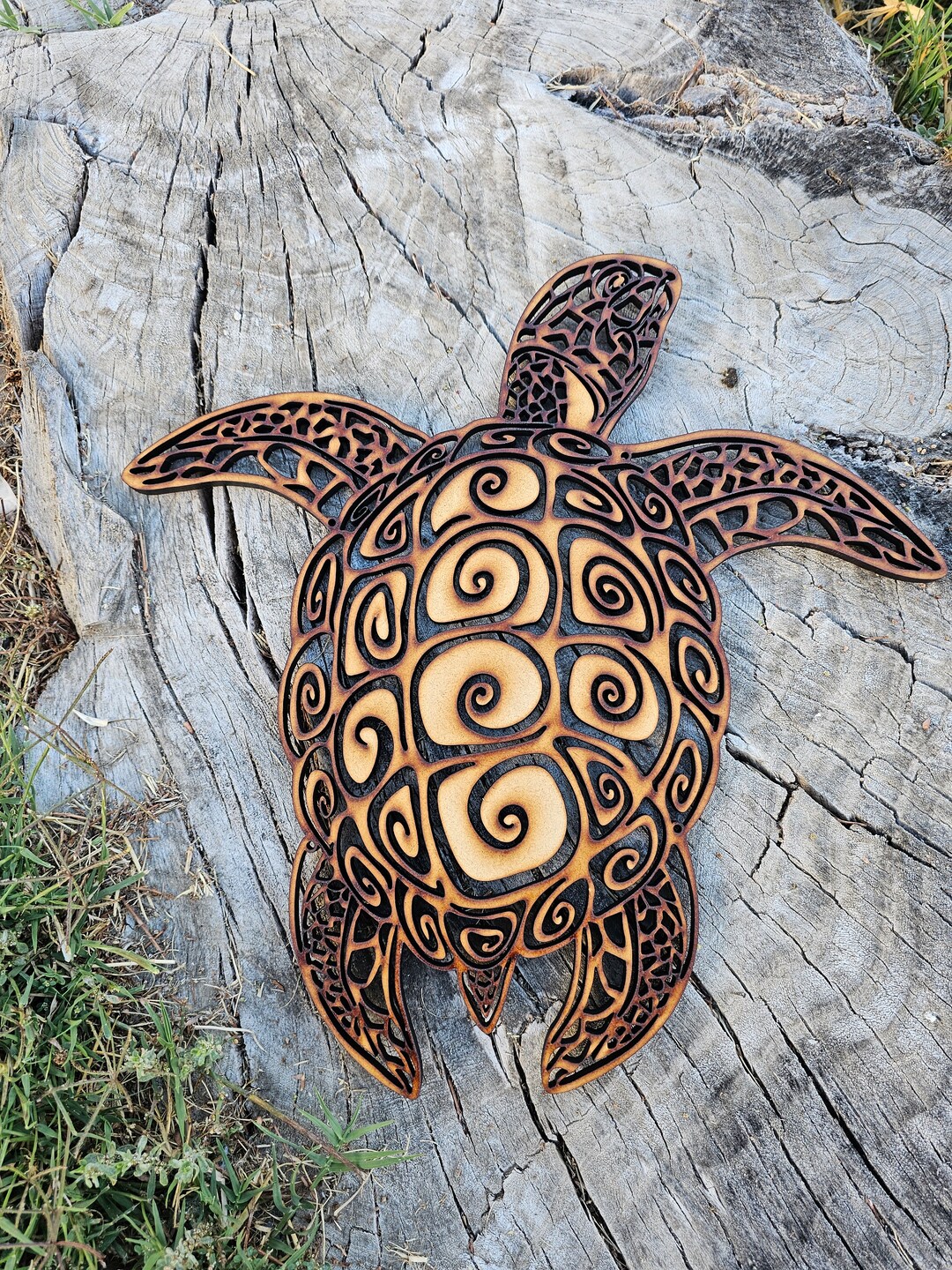 Sea Turtle, Wood Sea Turtle Design - Etsy
