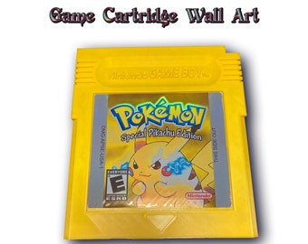 Pikachu Wall Video Games - Etsy