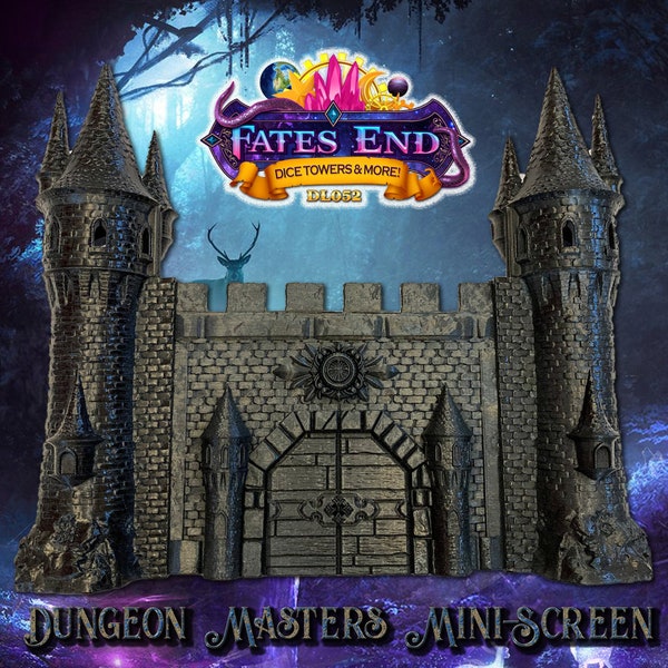 Dungeon Master Screen Castle - Etsy
