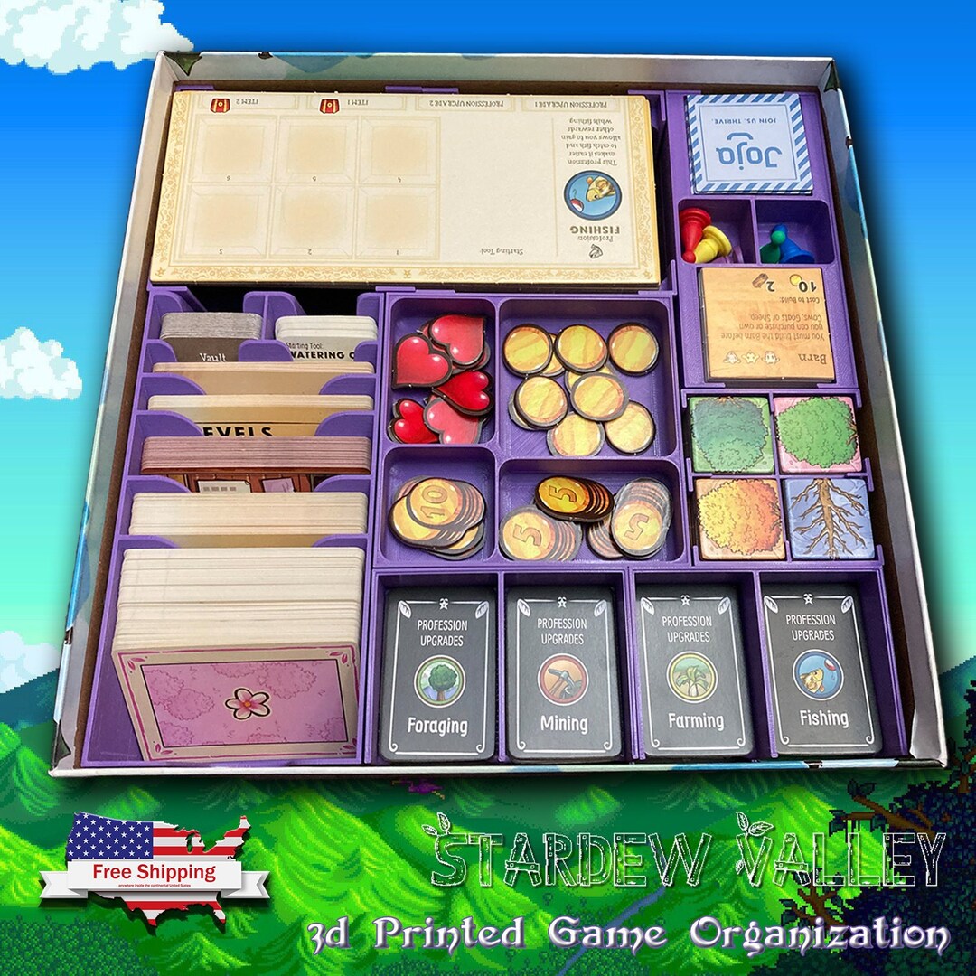 Game Organizers Game Holders for Factory Boxes Stardew - Etsy