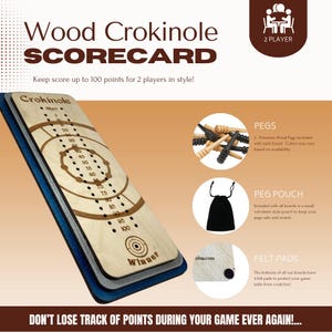2 Player Crokinole Score Board ~ Games ~ Crokinole ~ Shuffle Board ...