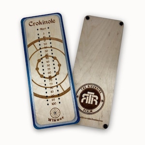 2 Player Crokinole Score Board ~ Games ~ Crokinole ~ Shuffle Board ...