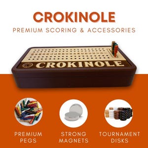 Deluxe 4 Player Crokinole Set (with or Without Discs)... - Etsy