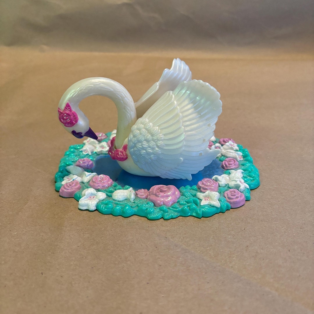 Fairy Winkles Magic Mirror Swan (1993) by Kenner - Etsy