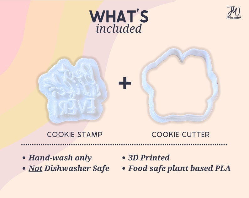 Best Life Ever Burst JW Cookie Cutter, Stamp & Embosser for Cookies ...