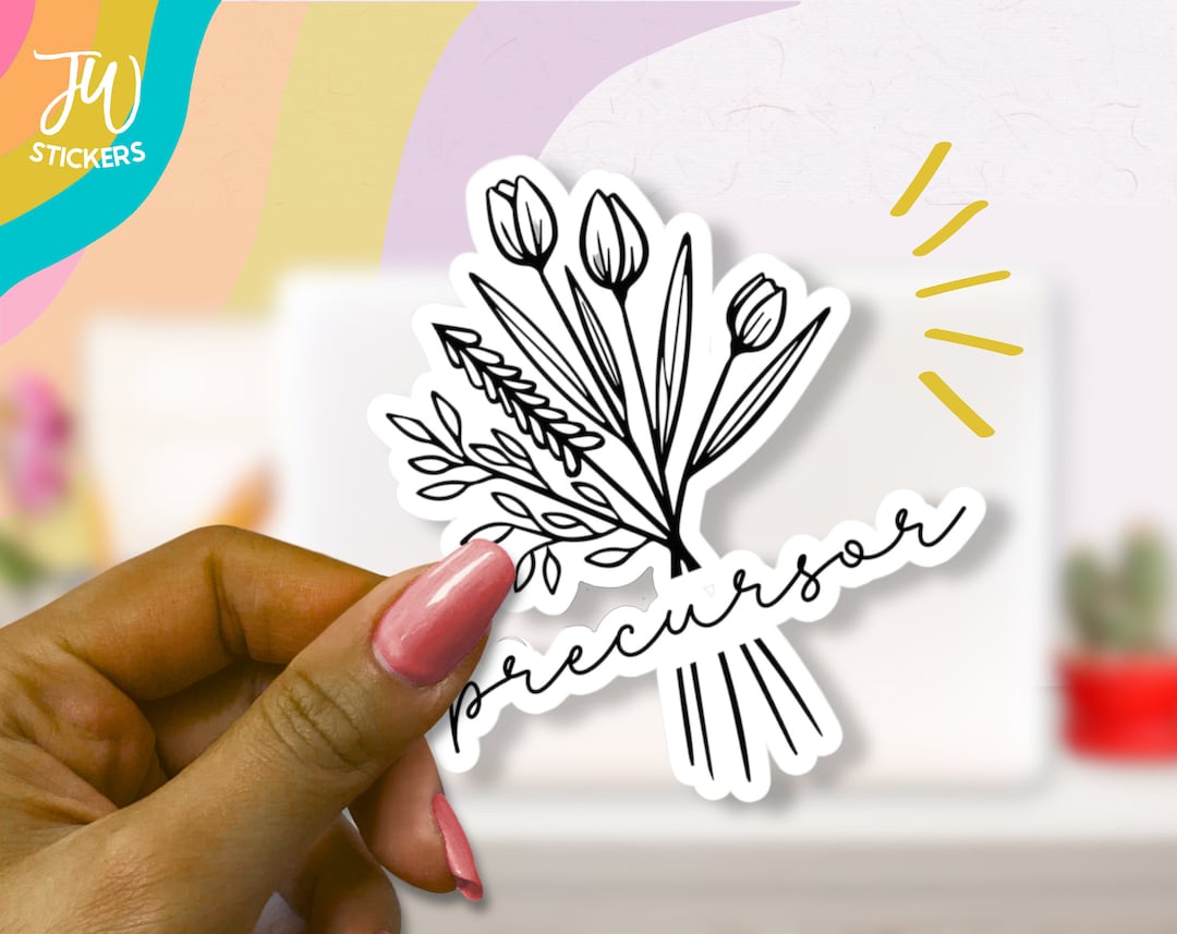 JW Stickers | Vinyl | Convention Gifts | Planner Stickers | Precursor ...