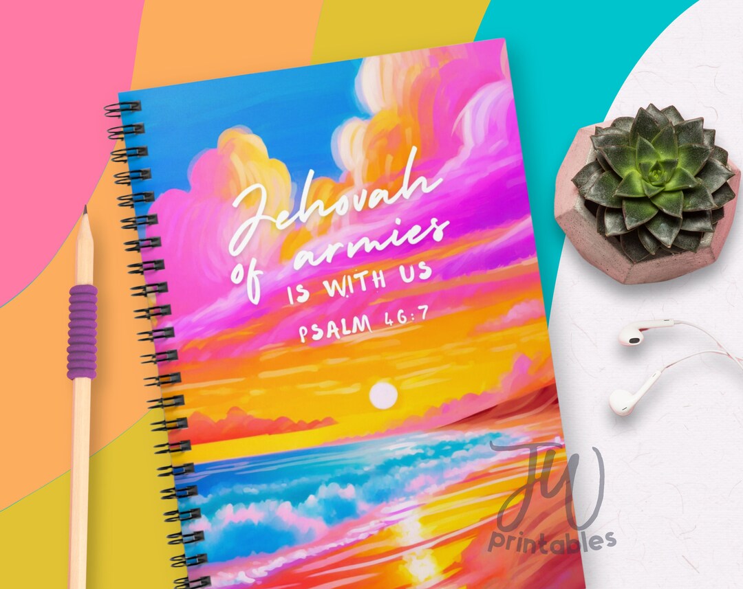 Lined Spiral Scripture Notebook | Jw Study | Letter Writing | JW ...