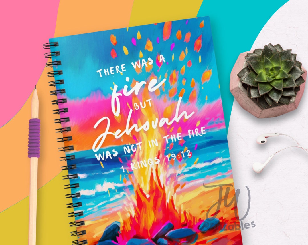 Lined Spiral Scripture Notebook | Jw Study | Letter Writing | JW ...