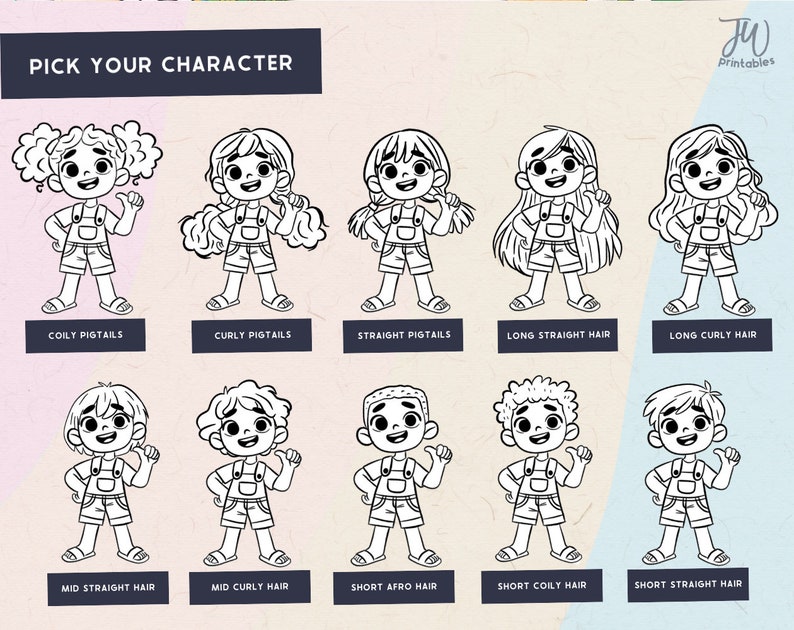 Jehovah Loves You Personalized Coloring Book for JW Kids | Digital ...