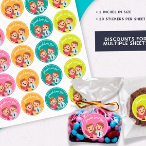 JW 2 Inch Stickers Labels - for Baptism Gifts, Pioneer Gifts, and ...