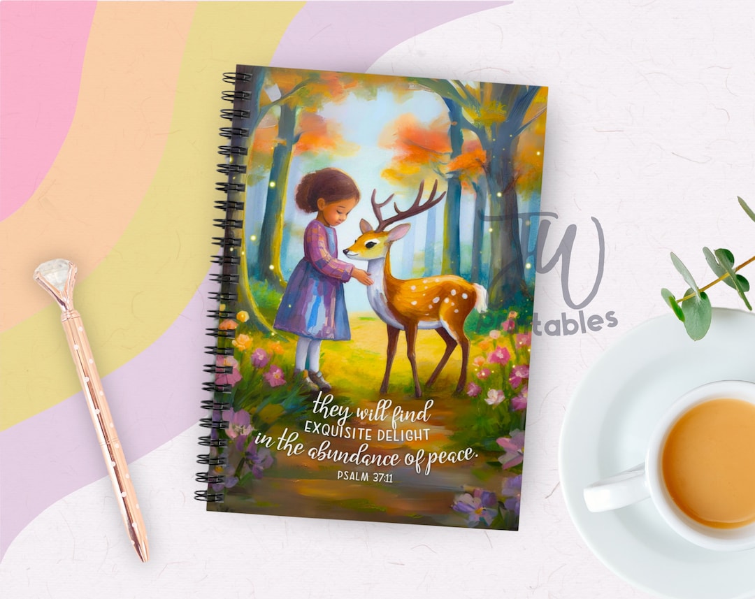 Lined Spiral Notebook Paradise Jw Study Letter Writing JW Baptism Gifts ...