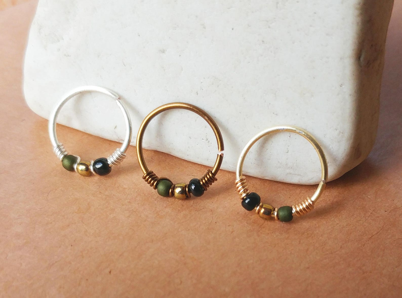 Bohemian Nose Ring Nose Ring Hoop Septum Ring Nose | Etsy