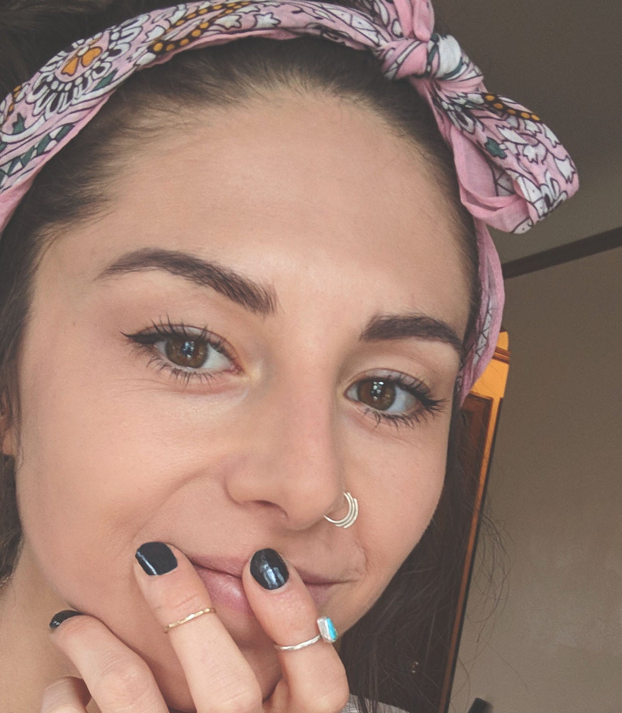 Boho Nose Ring Nose Ring Hoop Nose Jewelry Nose Hoop Ring - Etsy