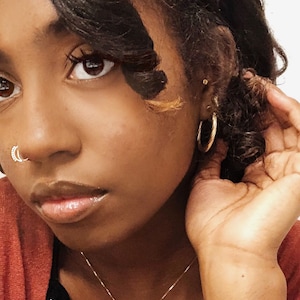 Silver Sun Septum Ring, Infinity Hoop, Silver Moon Nose Ring, Sun ...