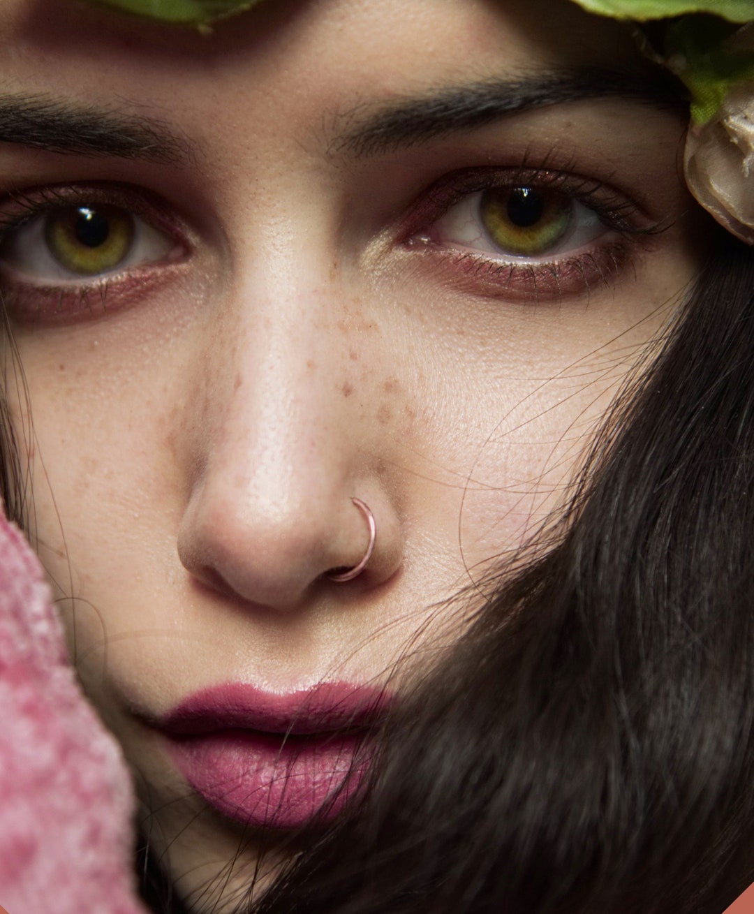 Thin 14k Gold Nose Ring Hoop Classic Nose Ring No Hinge - Etsy