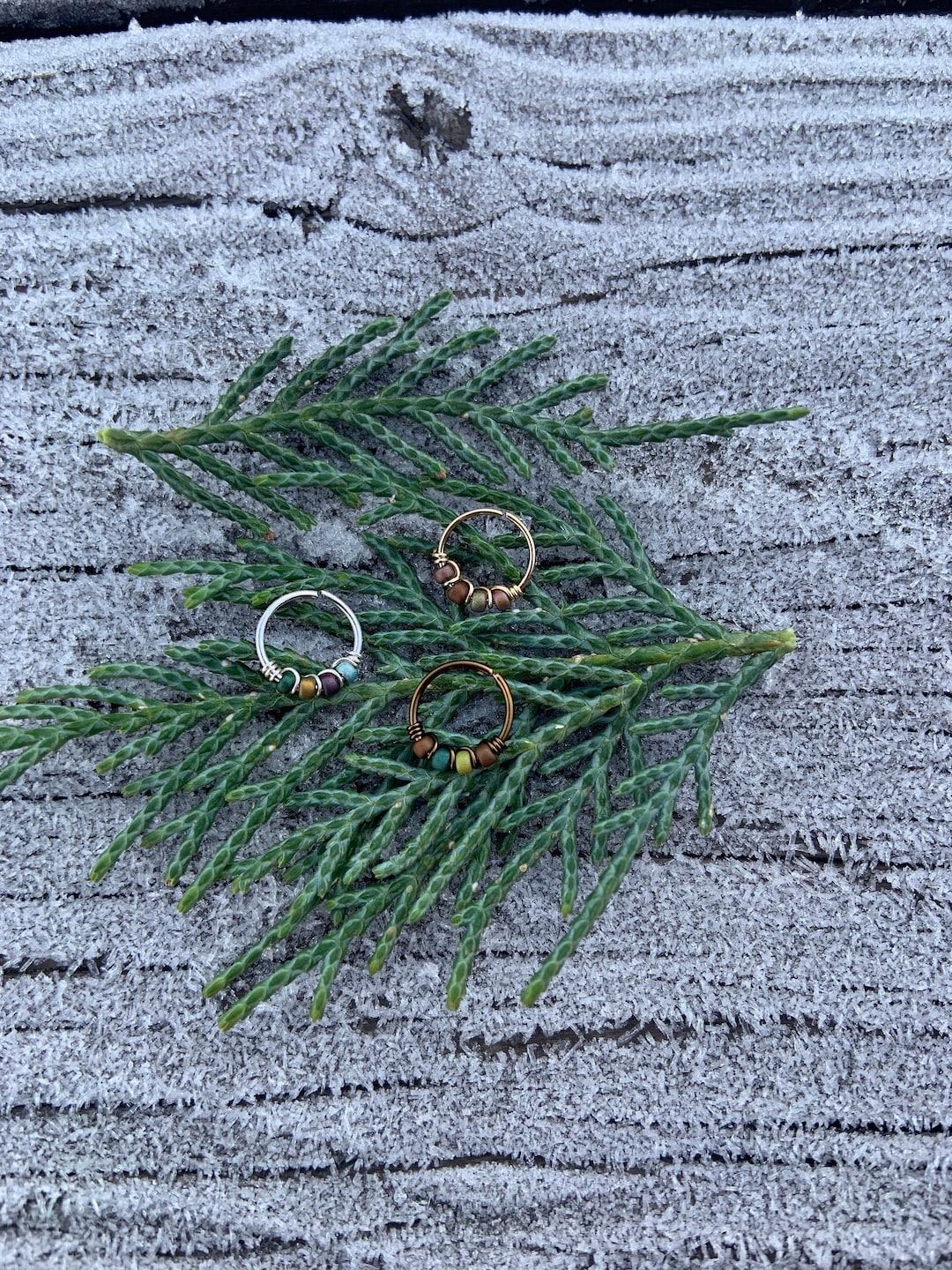 Sugar Plum Fairy Festive Nose Ring, Ships Next Day, Themed Nose Ring ...