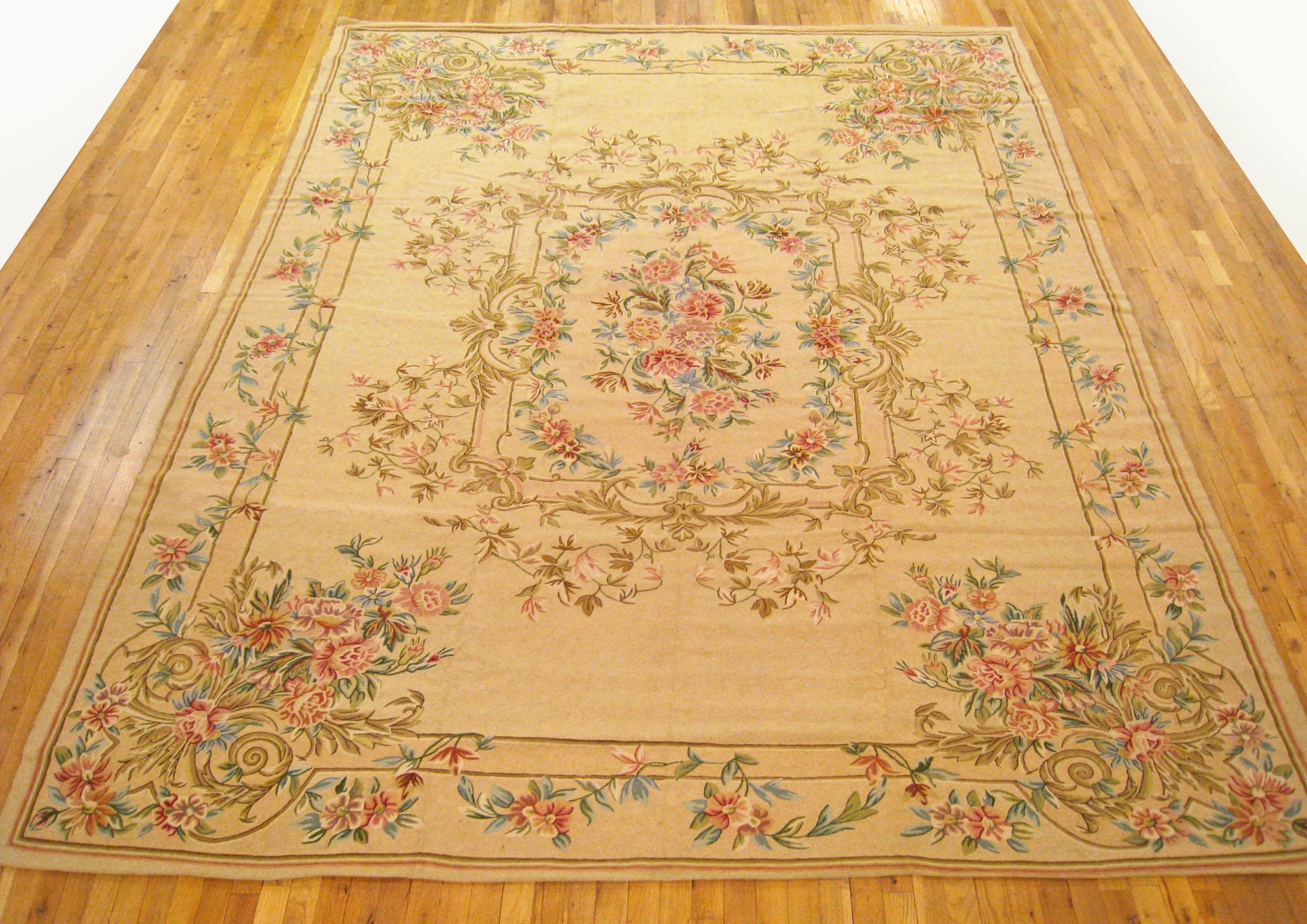 Vintage Indian Chain Stitch Rug, in Room Size - Etsy