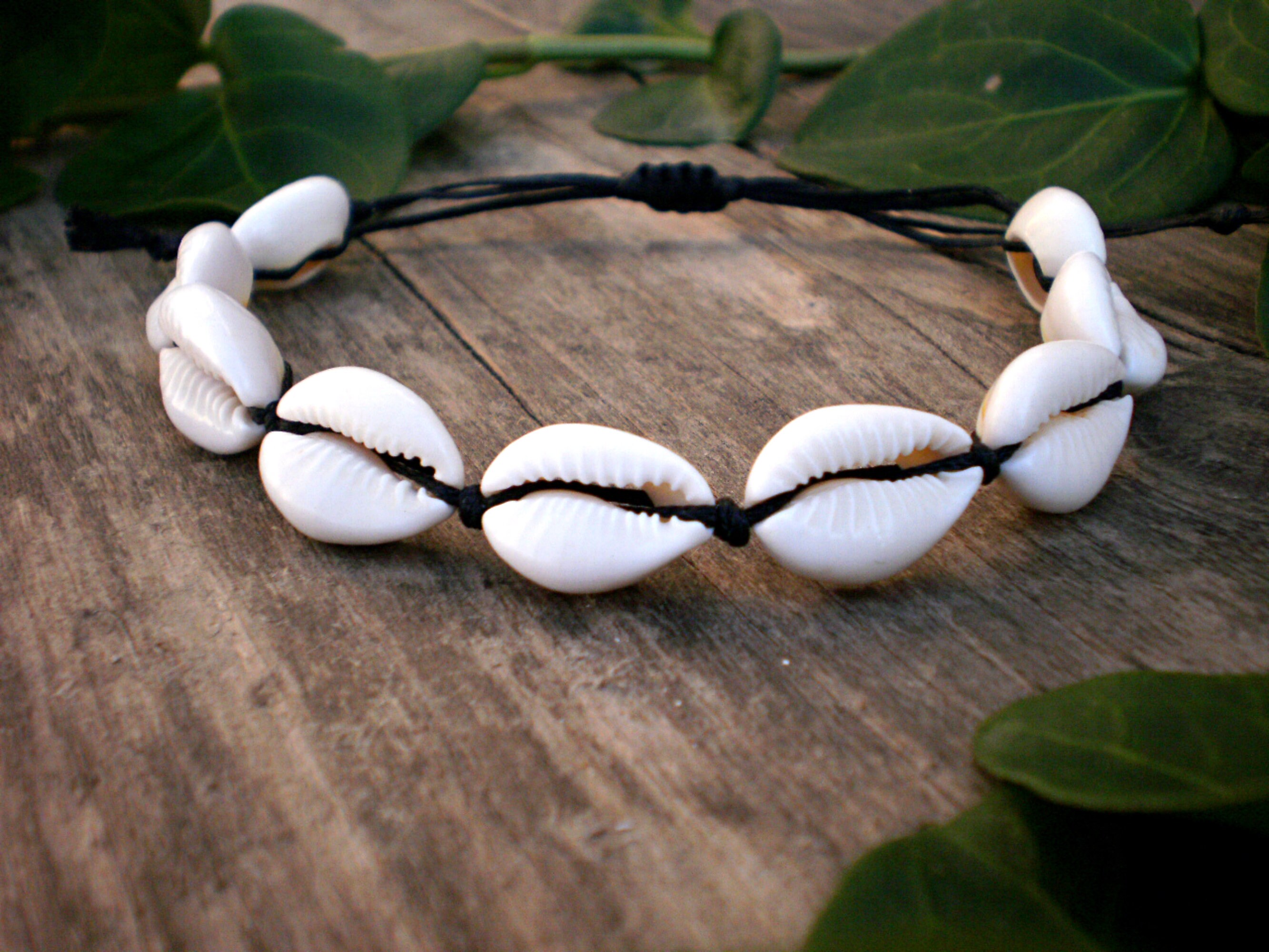 Cowrie Shell Anklet Shell Ankle Bracelet With Gold Coin - Etsy
