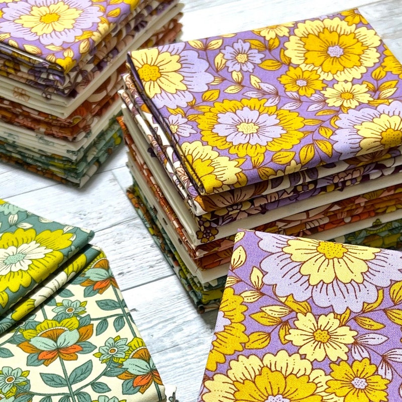 Groovy Fabric - Etsy