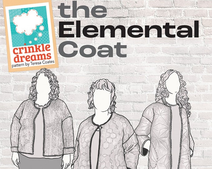 The Elemental Coat Pattern - Etsy