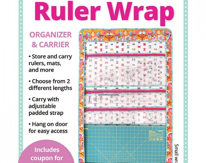 Ruler Wrap - Store and Carry Rulers, Mats and More - Pattern , Byannie ...