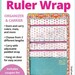 Ruler Wrap Store and Carry Rulers, Mats and More Pattern , Byannie - Etsy