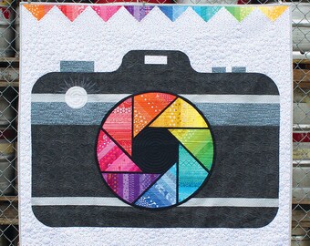 Mini Focus Freeway Camera Quilt Quilting Pattern by Sassafras Lane ...