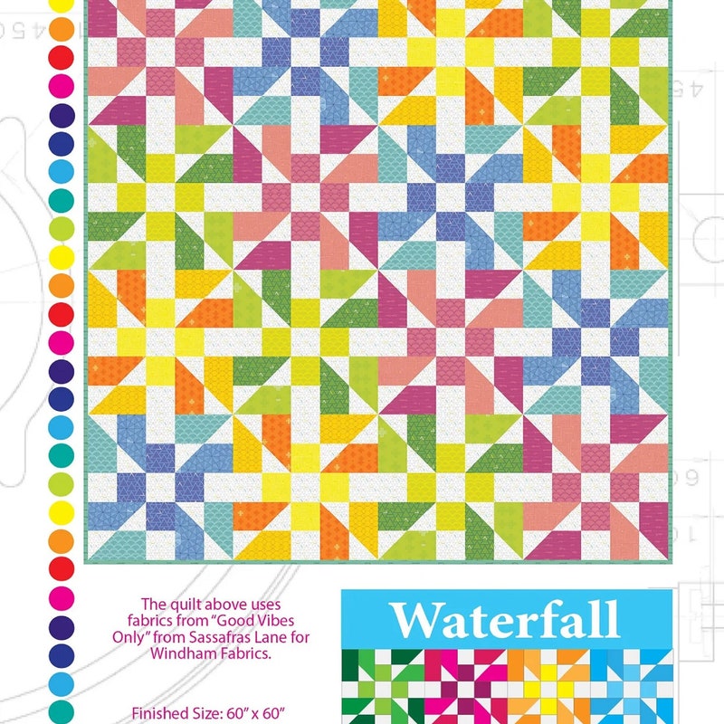 Waterfall Quilt Patterns - Etsy