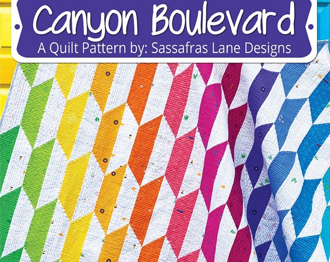 Canyon Boulevard Quilt Pattern - Etsy