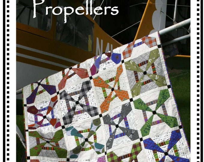Propellers Quilt Pattern - Etsy