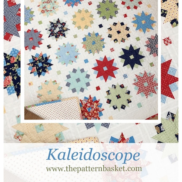 Kaleidoscope Quilt - Etsy
