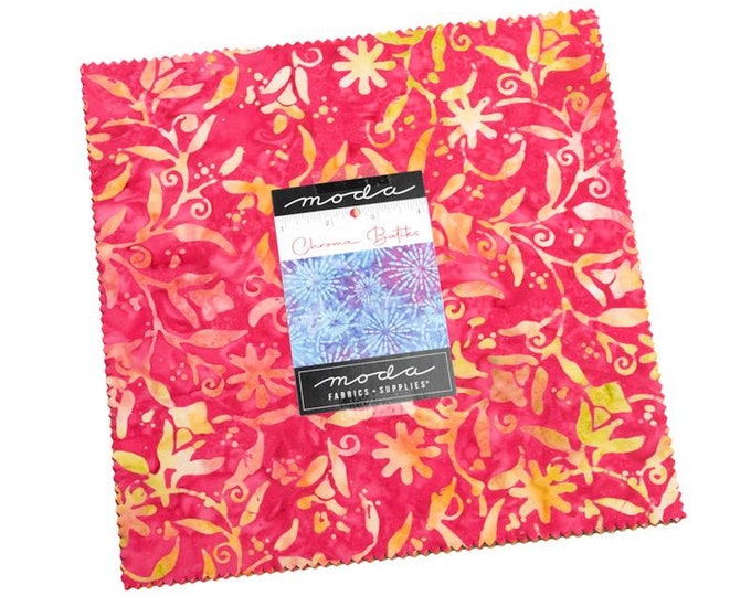 Chroma Batiks Layer Cake- 42 Piece - Etsy