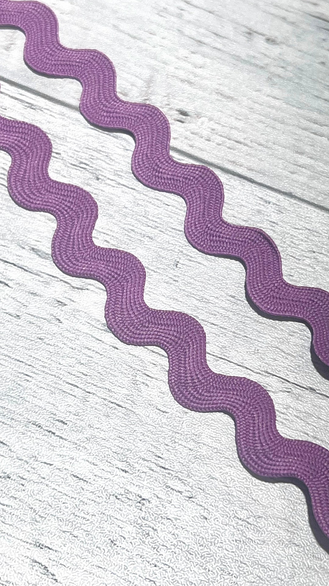 3/4" Wide Riley Blake Design Sew Together Ric Rac-purple - Etsy