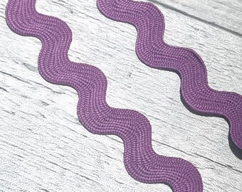 3/4 Ric Rac Purple by Riley Blake. 100% Polyester. by the Yard. - Etsy