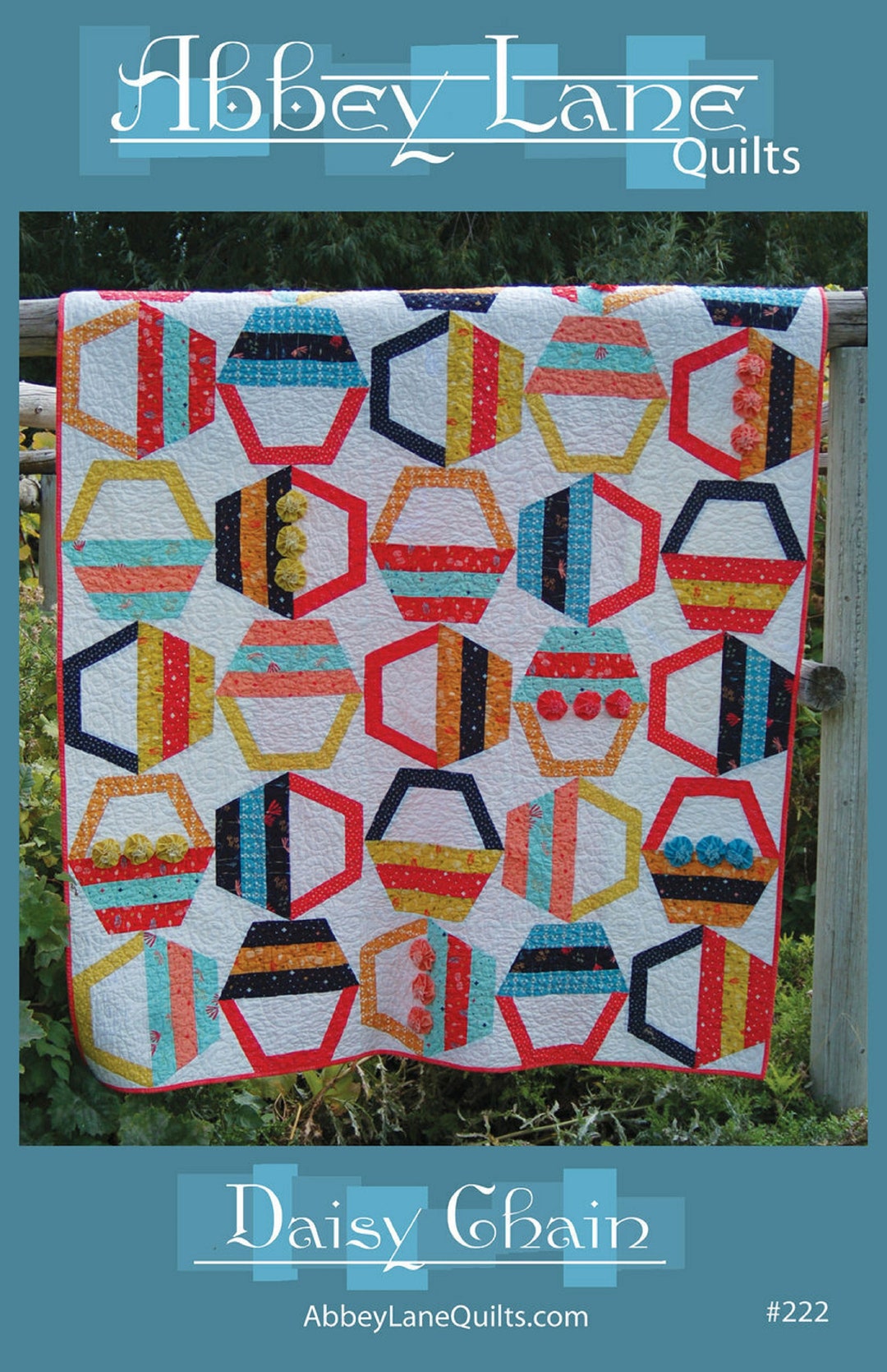 Daisy Chain Quilt Pattern / Abbey Lane Shipping Overages - Etsy