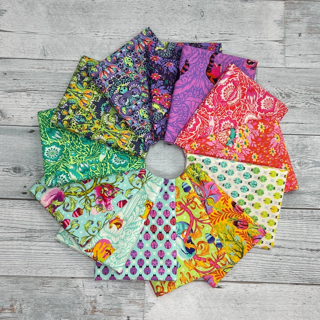 Tiny Beasts Shop Assembled Fat Quarter Bundle Tula Pink - Etsy