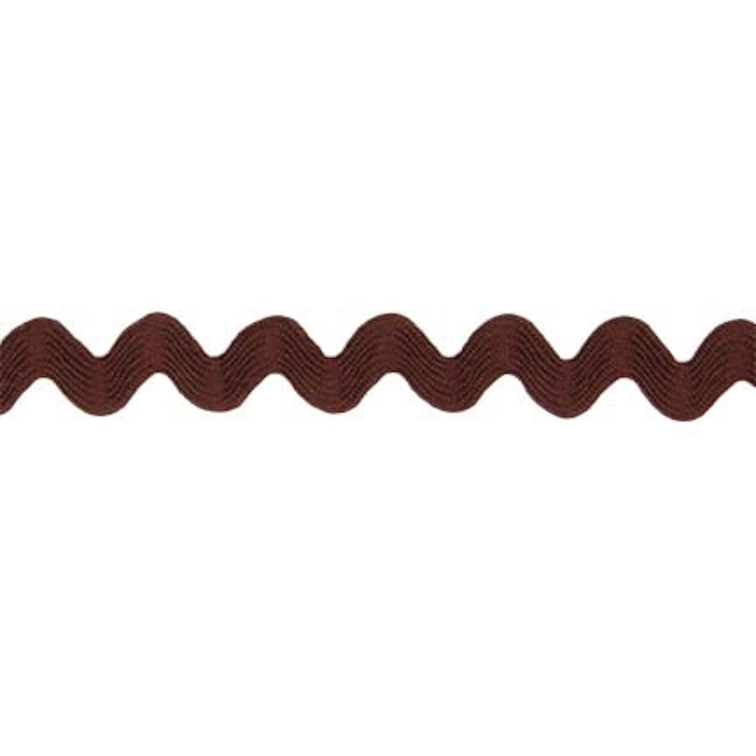 Sew Together- 3/4" Brown Ric Rac: Sold by the Yard. - Etsy