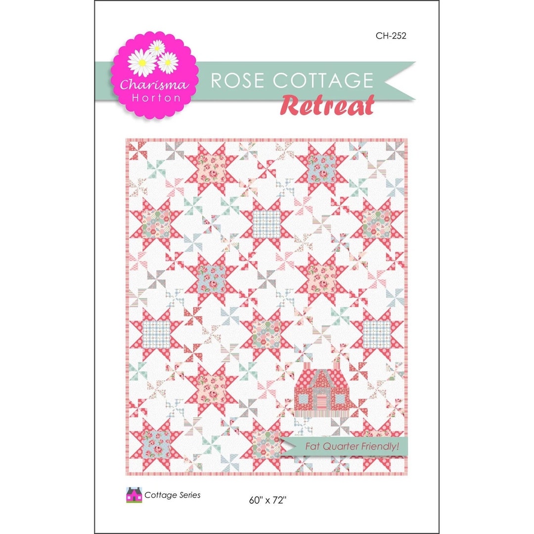 Rose Cottage Retreat Quilt Pattern - Etsy