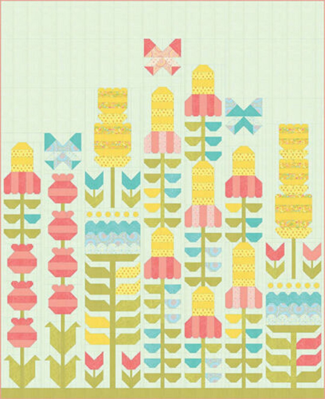 Flowers A Bloom Quilt Pattern - Etsy
