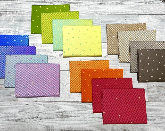 Gem Stones ombre Shop Assembled Fat Quarter Bundle / Riley Blake - Etsy