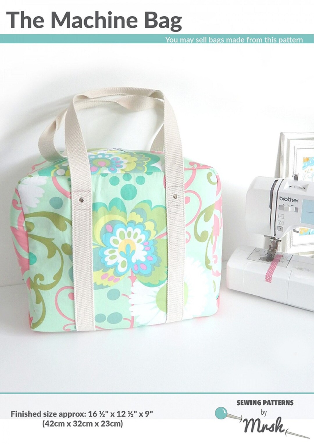 The Machine Bag - Pattern by Samantha Hussey - Mrs H - Sewing Machine ...