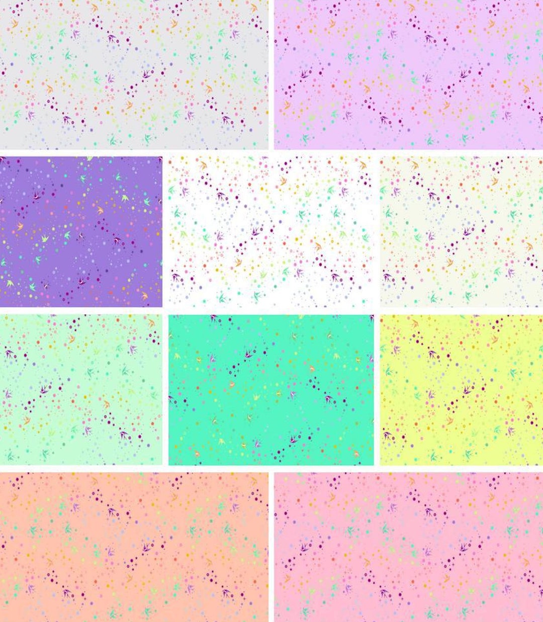 Fairy Dust 10" Charm Pack 42PC by Tula Pink - Etsy