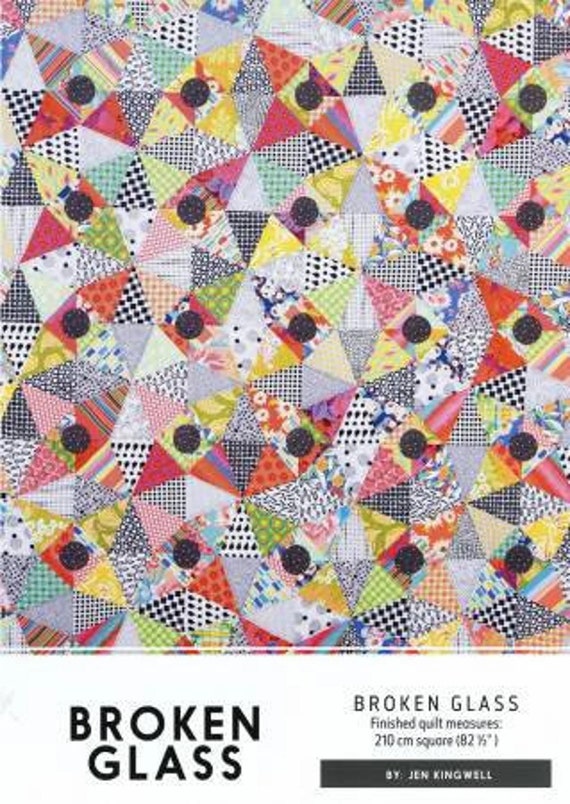 Broken Glass Quilt Pattern - Etsy