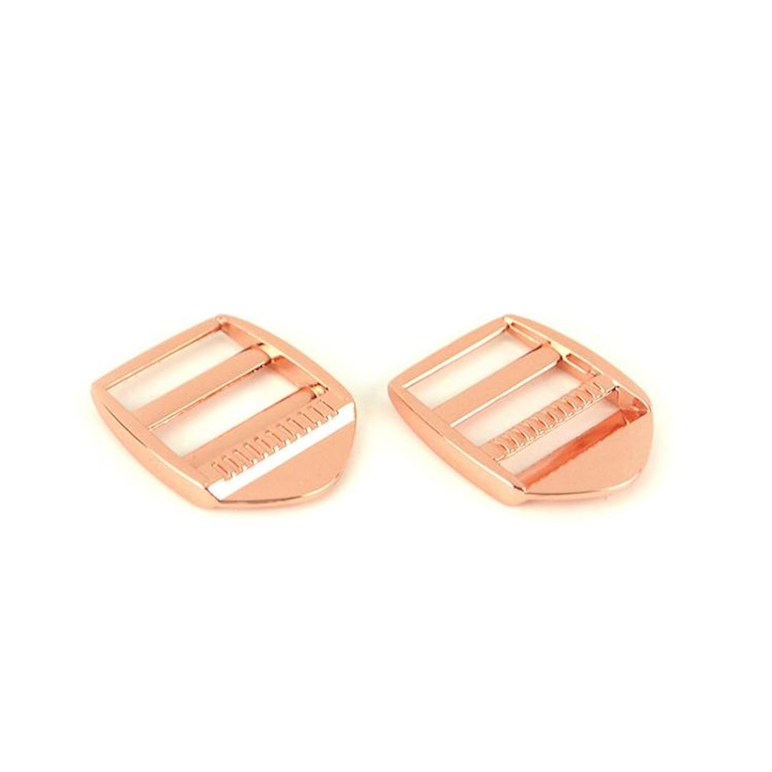 Ladder Lock Buckle- Rose Gold: 1 Inch, 2pcs - Etsy