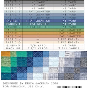 Echelon Quilt Pattern - Etsy