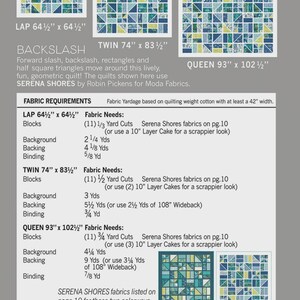 Backslash Quilt Pattern - Etsy
