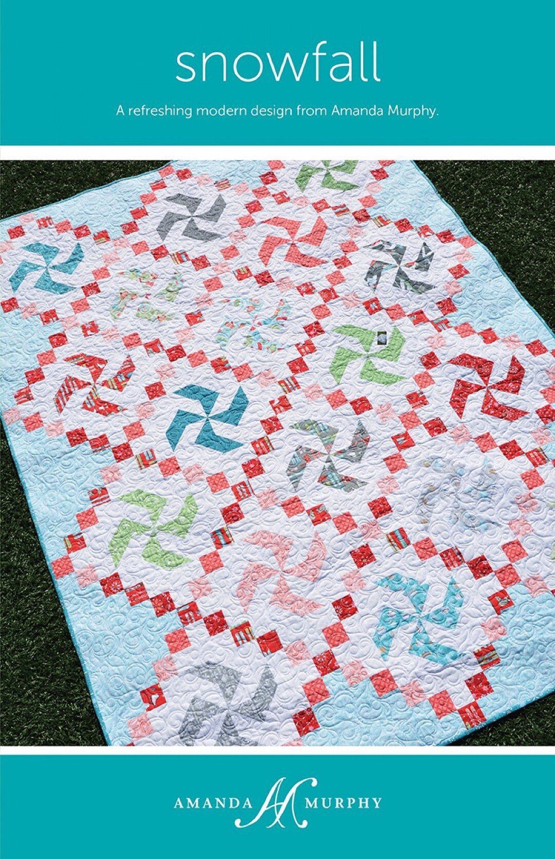 Snowfall Quilt Pattern - Etsy